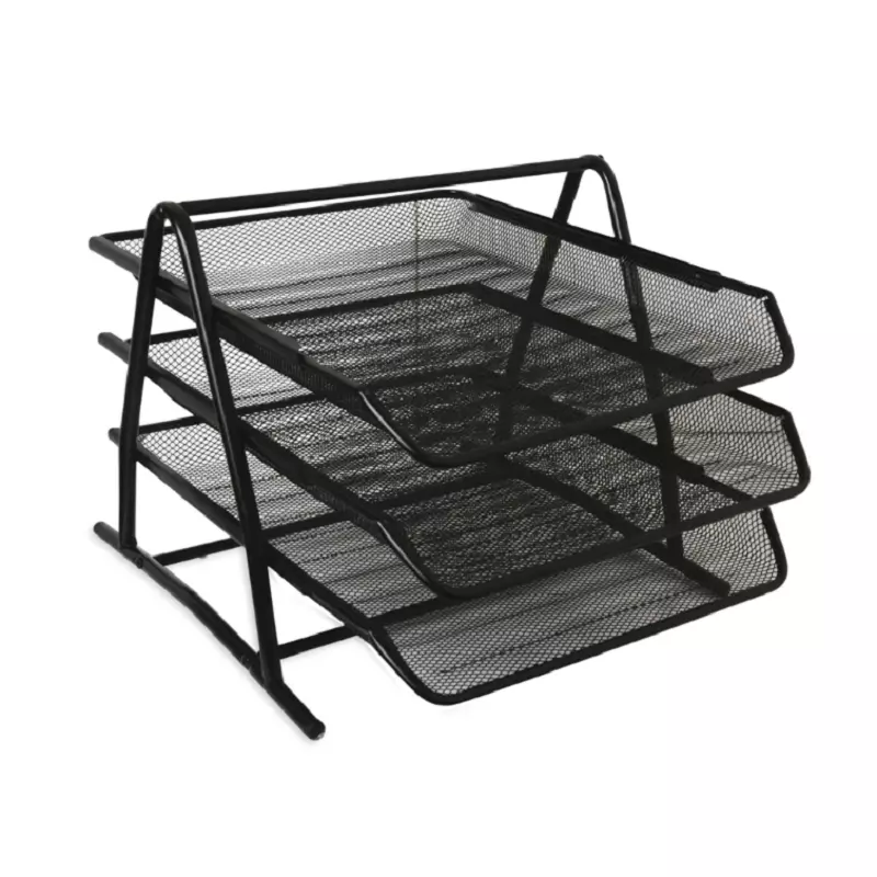 Papelería Valman - BANDEJA METAL CALADO TRIPLE YIL