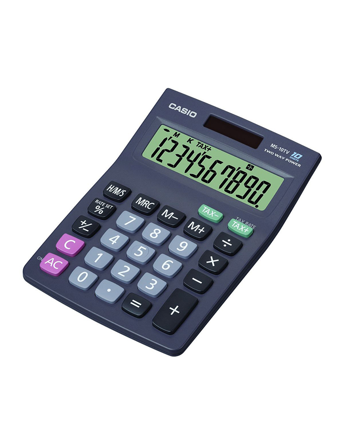 Papelería Valman - CALCULADORA DE ESCRITORIO CASIO MS 10