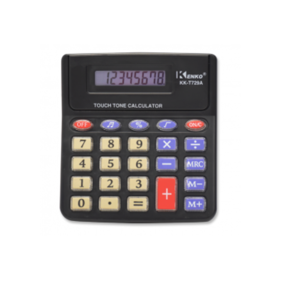Papelería Valman - CALCULADORA DE ESCRITORIO KENKO 729