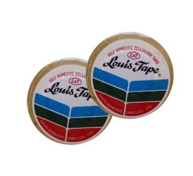 Papelería Valman - CINTA ADHESIVA LOUIS TAPE 20 m x 12 mm x 2 ROLLOS