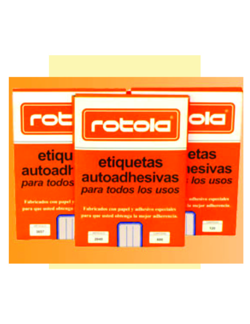 Papelería Valman Etiquetas Para Uso Manual De 36 Mm X 80 Mm