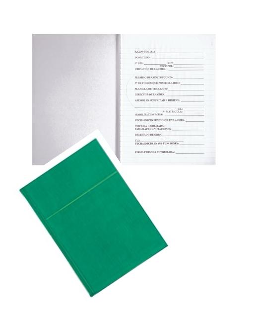 Papelería Valman - LIBRO PARA INSCRIPCIÓN DE OBRA PG