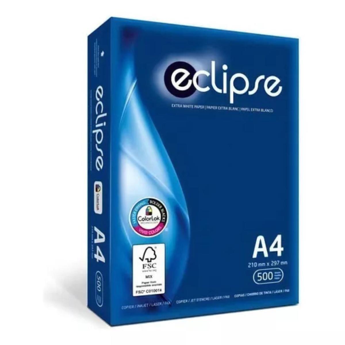 Papelería Valman - PAPEL FOTOCOPIA ECLIPSE 75 grs A4