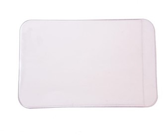 Papelería Valman - PROTECTOR PLASTICO EN PVC CRISTAL 60 x 90 mm